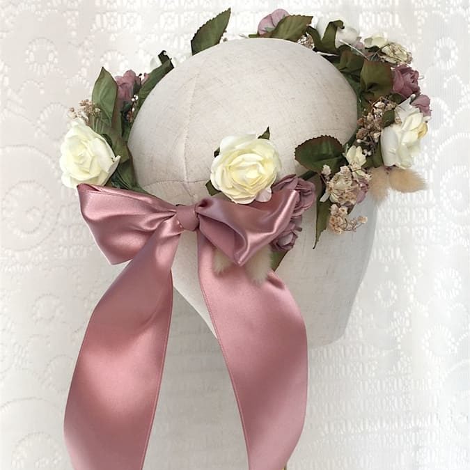 Couronnes de fleurs - Mariage, baptême, fête - Maison ème